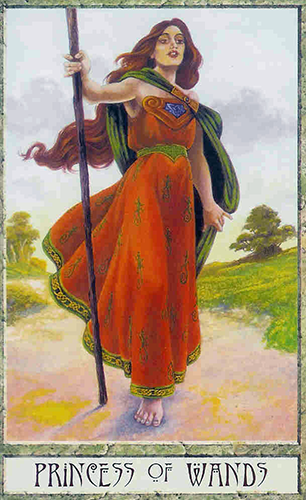 Tarot Card of the Week: Princess of Wands