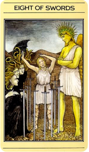 Tarot Card of the Week: Eight of Swords • Psychic Scoop